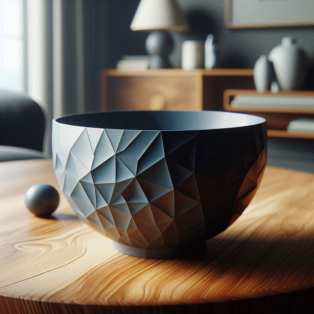 Designer Bowl with Foot – Sanderling Printworks